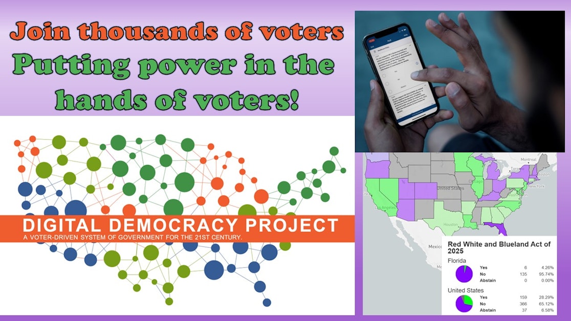 📣 Revolutionize Our Politics with Digital Democracy Project 📣 · Mobilize